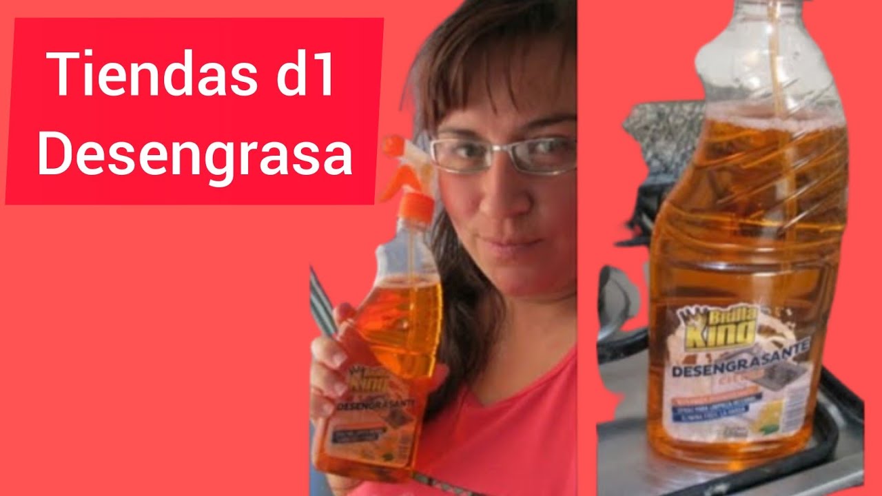 #tiendasD1 PROBANDO DESENGRASANTE BRILLA KING DE TIENDAS D1 Y ESTA ES ...
