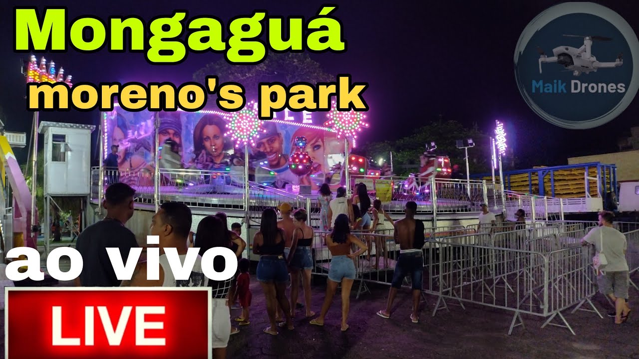 Mongaguá Litoral Sul Brasil Ao Vivo Morenos Park - YouTube