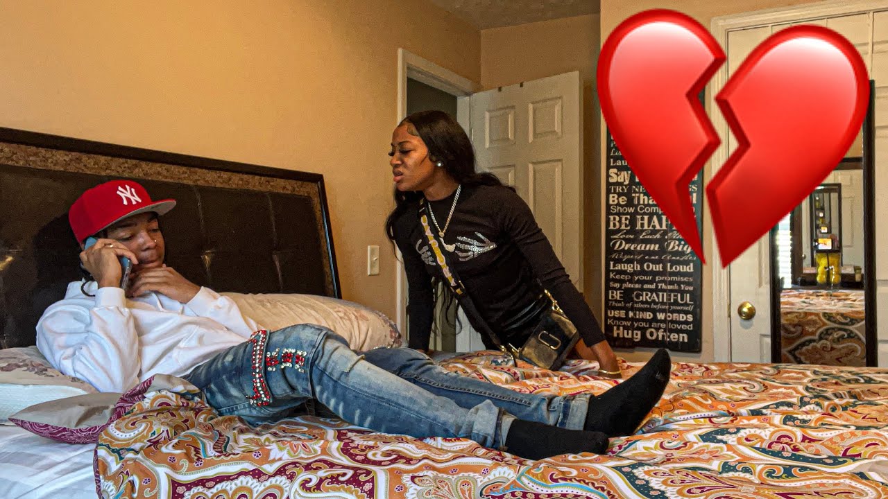 TALKING FREAKY TO ANOTHER GIRL 😍 I GOT CAUGHT - YouTube