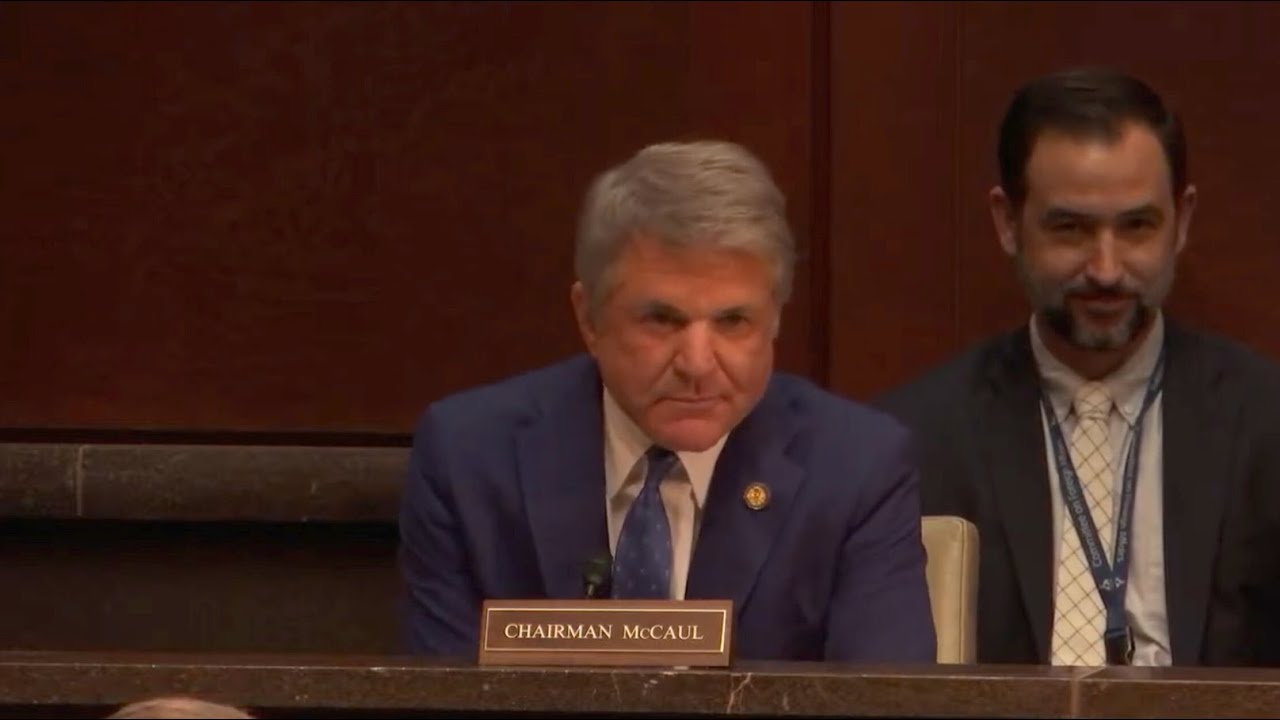 Chairman McCaul Delivers Remarks At Subcommittee Hearing On U.S. Policy ...