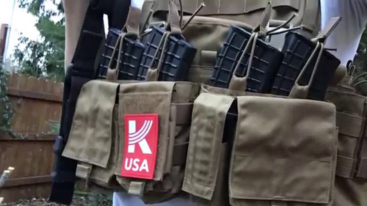 Mayflower Pusher UW VI Chest Rig - YouTube