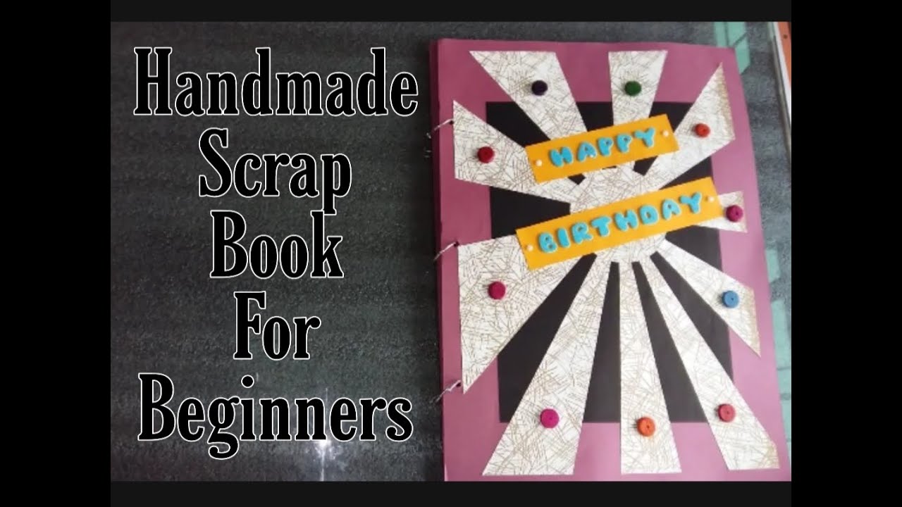 Handmade Scrap Book For Beginners | For Cards | Very Easy | 📱7206294394 ...