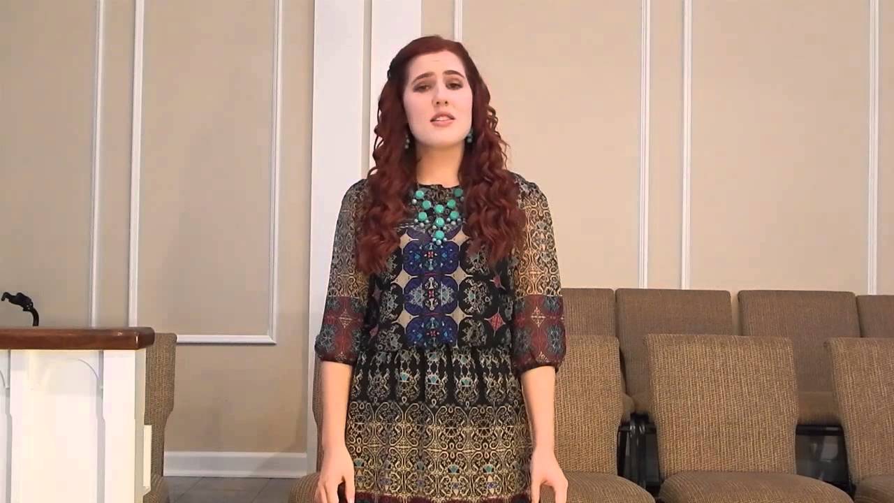 Allison Jones Preliminary Audition - YouTube