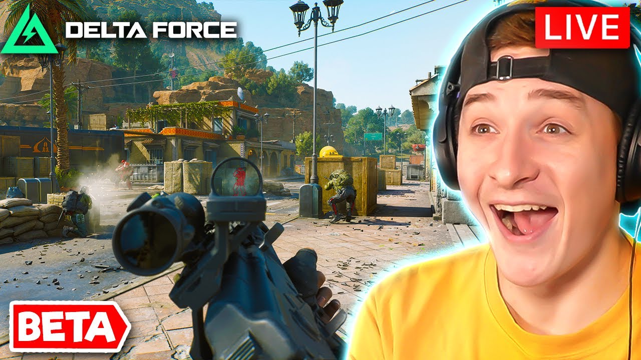 DELTA FORCE PC BETA GAMEPLAY LIVE! RTX 4090 - YouTube