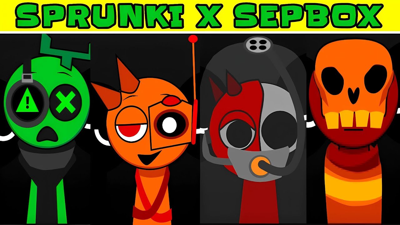 SPRUNKI X SepBox – V1 Steel Factory NEW MOD 👉 Incredibox Sprunki👌 - YouTube