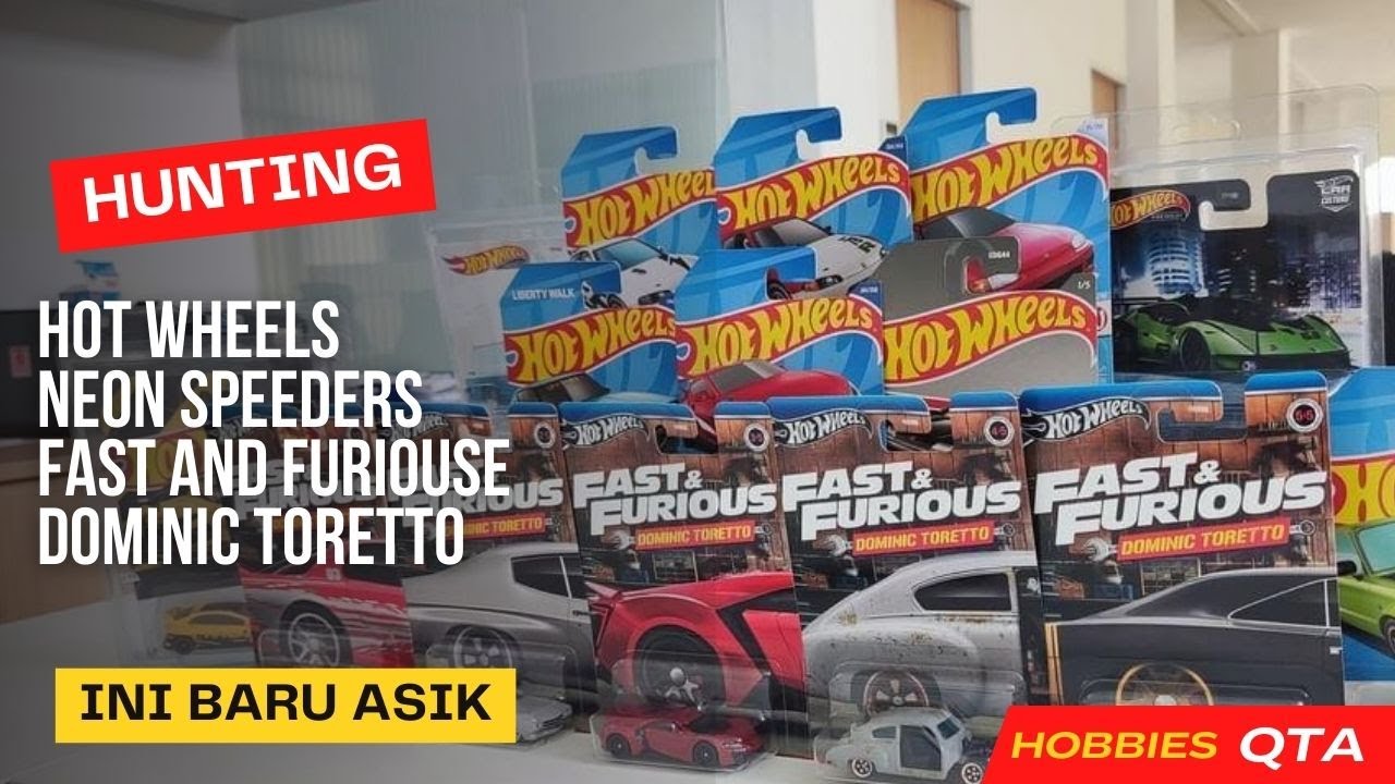 Hunting hot wheels fast furiouse dominic toretto | neon speeder banyak ...