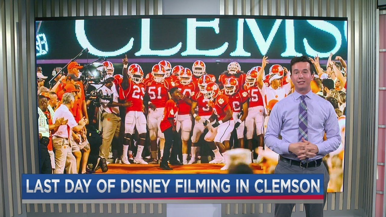 Disney filming wraps up in Clemson - YouTube
