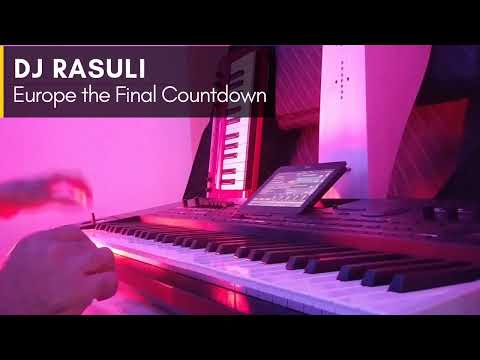 Europe The Final Countdown Dj RASULI ZAQATALA AZERBAIJAN rock korg pa 4 x guitar sound live music