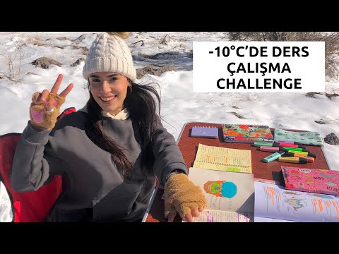 -10 DERECEDE DERS ÇALIŞMA CHALLANGE 😱🥶 | GARİP BİR DERS ÇALIŞMA GÜNLÜĞÜ 😎