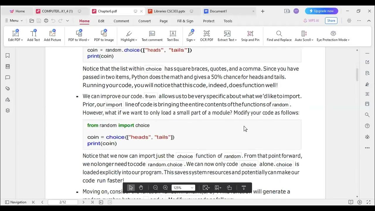Understand the concept of Libraries in programming using python - YouTube