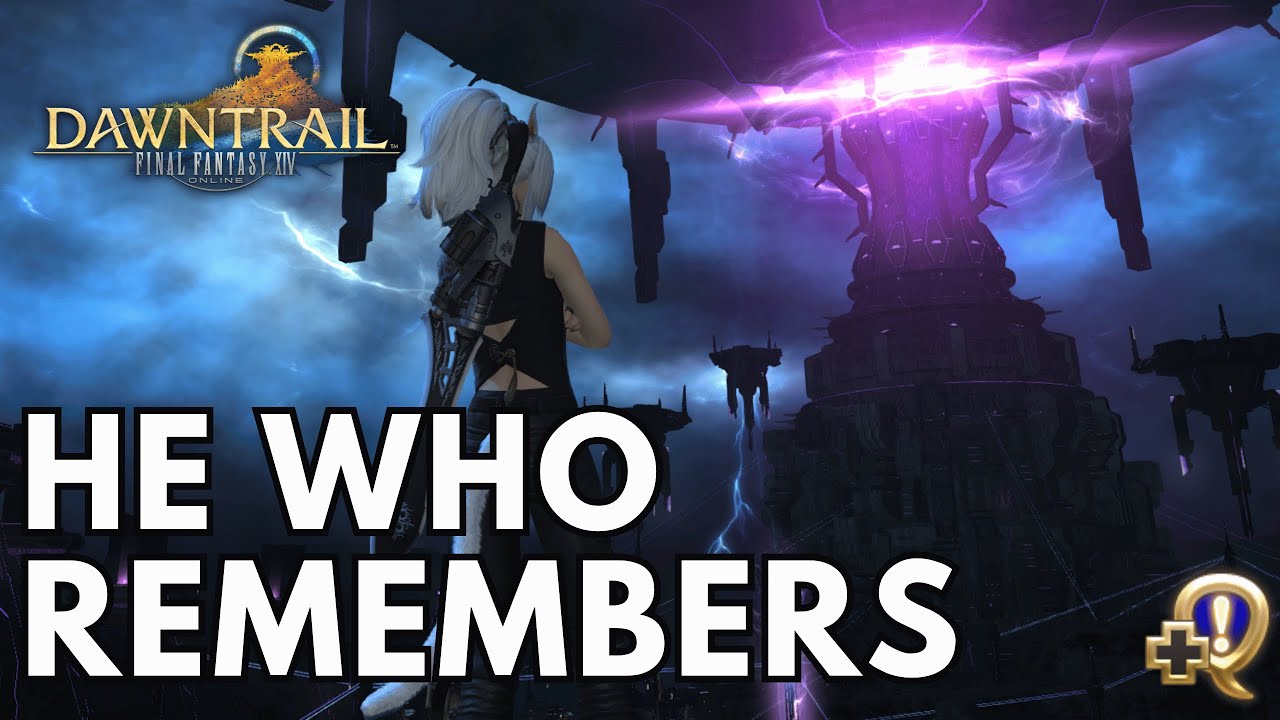 'He Who Remembers' Side Quest | FFXIV Dawntrail (Heritage Found Aether ...