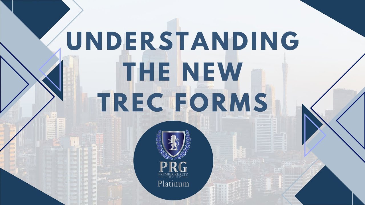 Understanding the new TREC forms [6-28-24] - YouTube