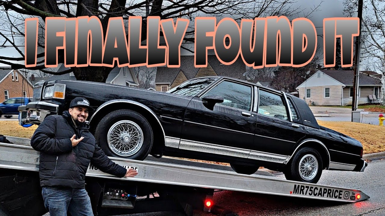 This is the One! 1989 chevy caprice LS Brougham with og leather ...
