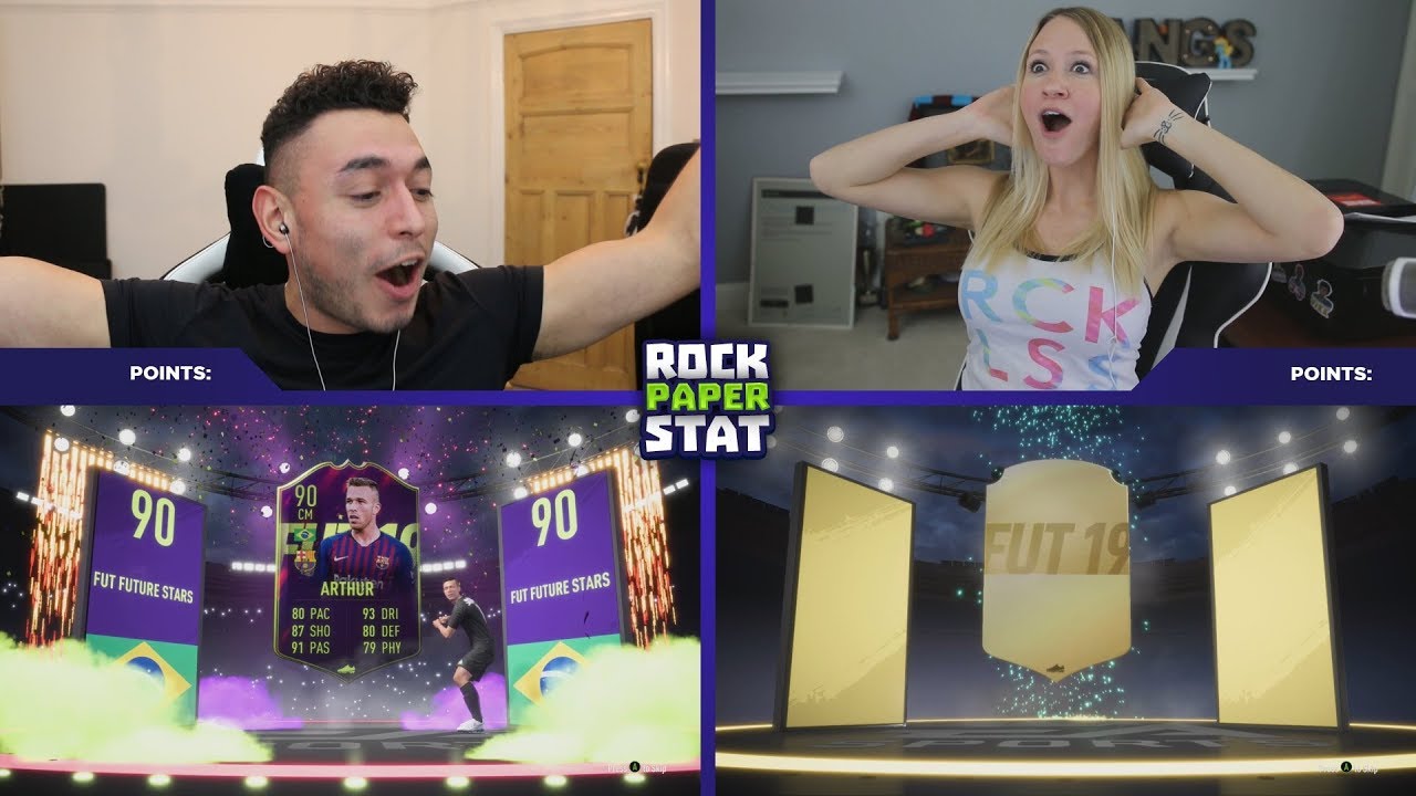OMG WE PACKED 90 RATED FUTURE STAR ARTHUR IN ROCK PAPER STAT vs Fangs 🔥 ...