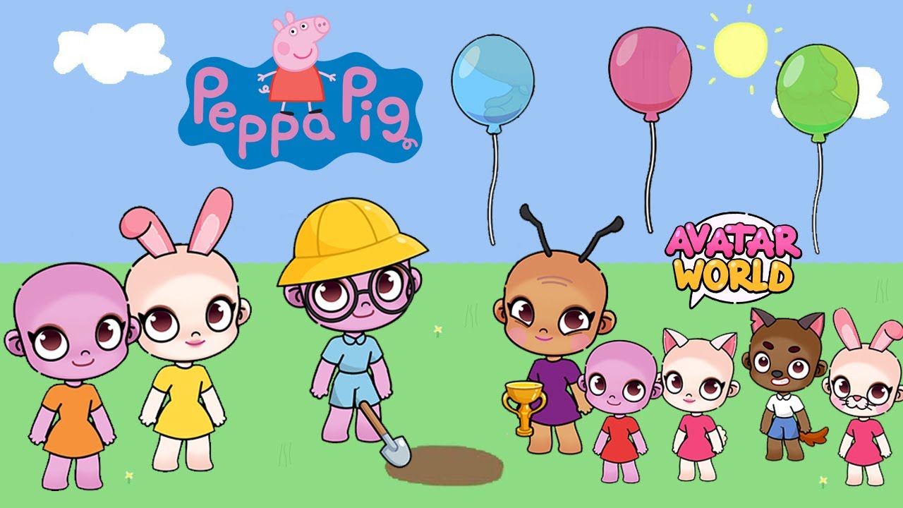 Peppa Pig in Avatar World | The TIME Capsule - YouTube