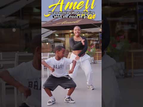 Let me be mom & son beautiful dance outside the class #dance