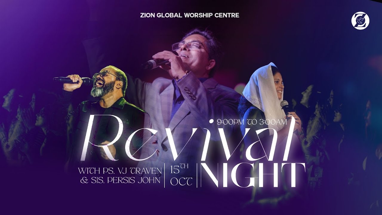 Revival Night 15/OCT/2024- Night Prayer and Worship | Ps. V.J. Traven ...
