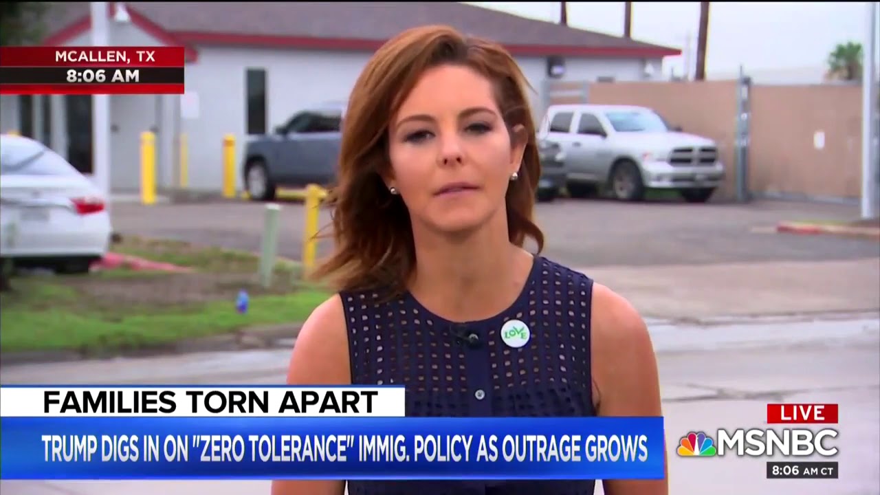 MSNBC ANCHOR CRIES OVER IMMIGRANT CHILDREN ON LIVE TELEVISION - YouTube
