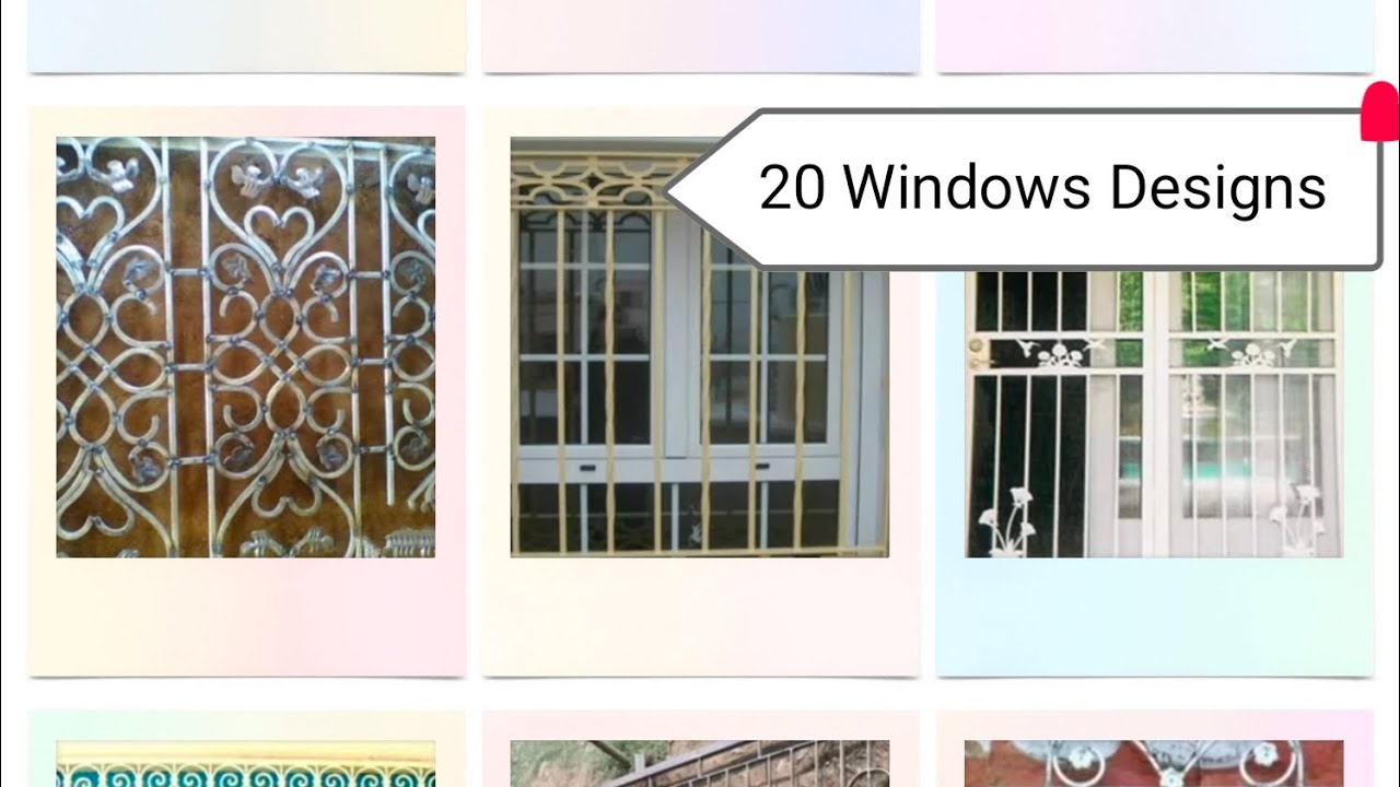 Simple Window Design. | 20 Windows Designs #trending - YouTube