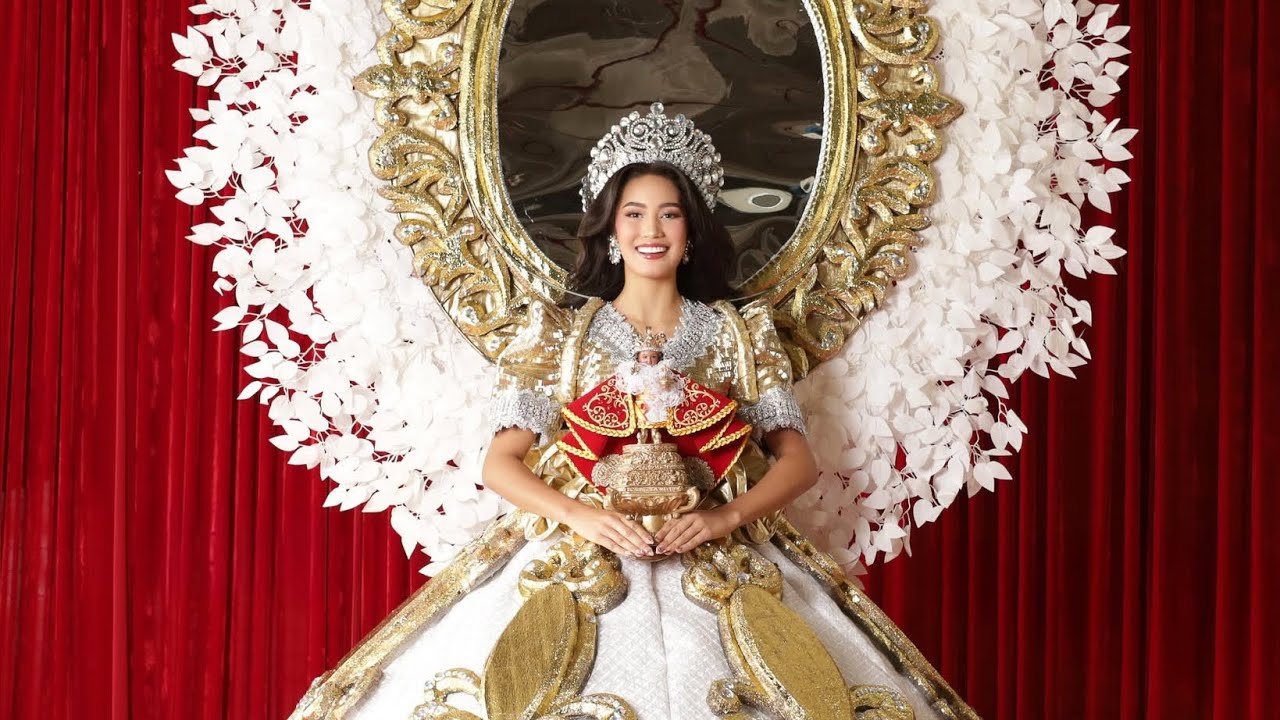 The Newly Crowned Sinulog Festival Queen 2025 | Sofi Maxim Grenmo of Lapu-Lapu City - YouTube