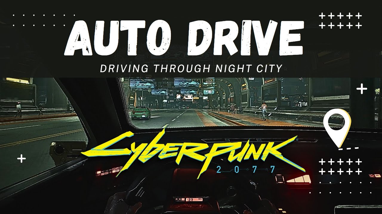 Cyberpunk 2077 - Driving Through Night City - from badlands to ...