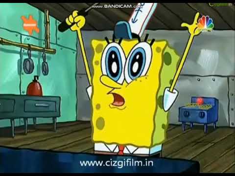 SÜNGER BOB KARE PANTOLON 1 SEZN 4 BÖLÜM 1 KISM ROBOT BAY YENGEÇ OYNATMALİSTEMDESÜNGERBOBUN DEVAMIVAR