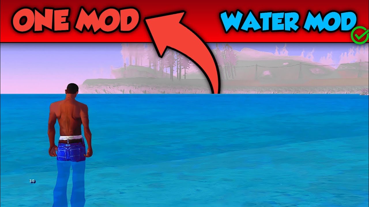 WATER SHADER MOD GTA SA ANDROD|PC 2MB ONLY|SUPPORT SAMP - YouTube