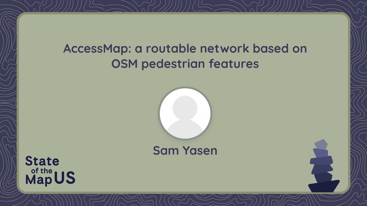 AccessMap: a routable network based on OpenStreetMap pedestrian ...