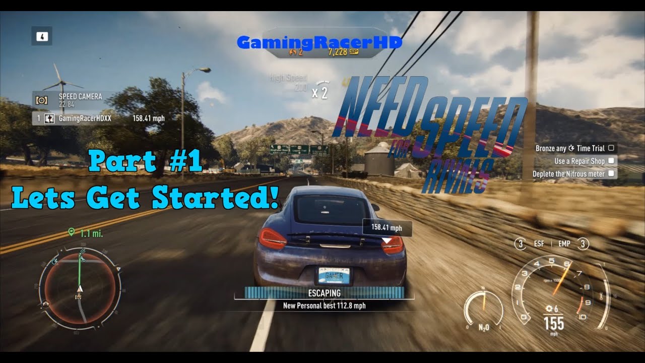 Need For Speed Rivals: Gameplay Walkthrough - Part 1 - Lets Get Started ...