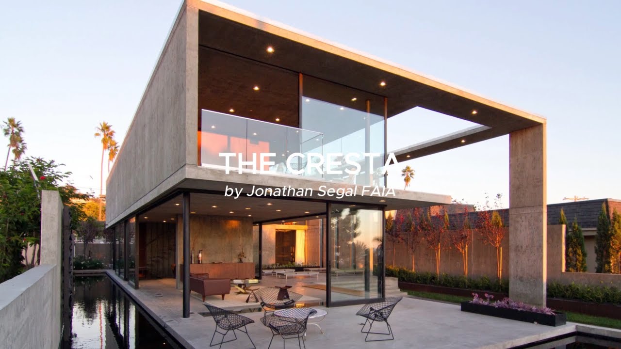 "Concrete Elegance: The Cresta Residence" - House Design - YouTube