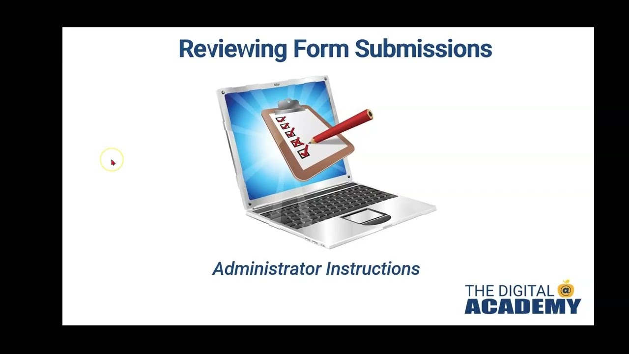 Form Desk - Reviewing Submissions - YouTube