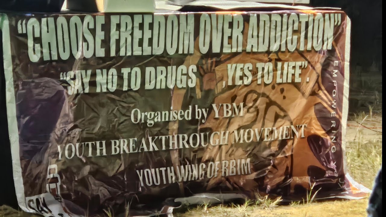 CHOOSE FREEDOM OVER ADDITION, SAY NO TO DRUG , YES TO LIFE - YouTube