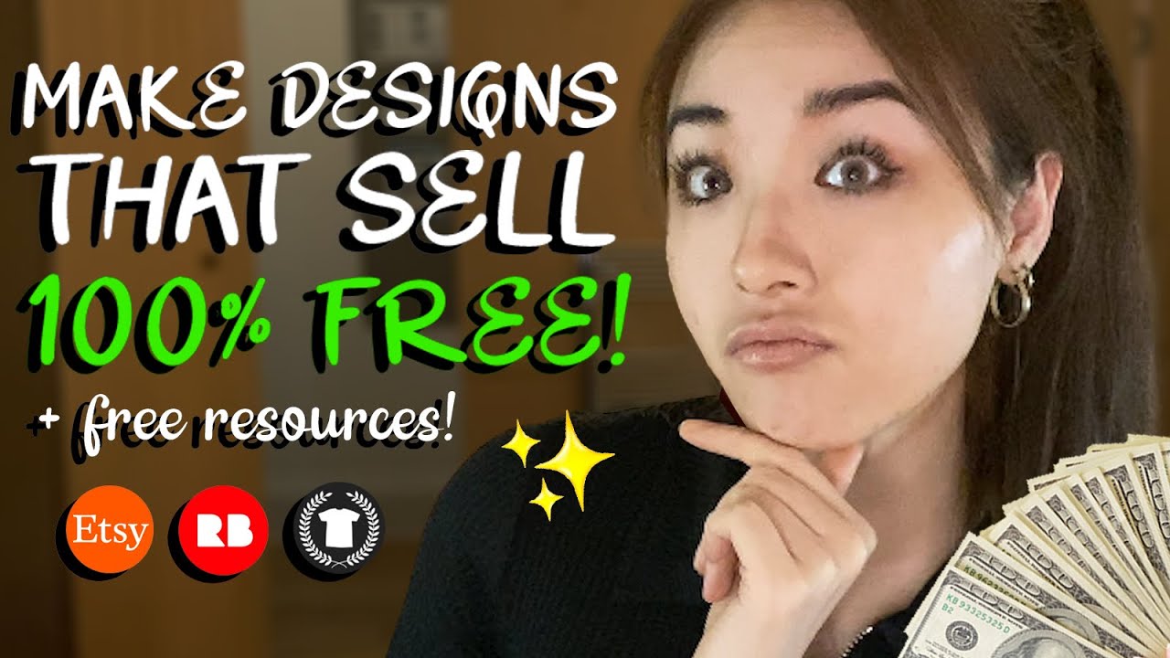 Print on Demand | How to Design for 100% FREE (+ free fonts, mockups ...
