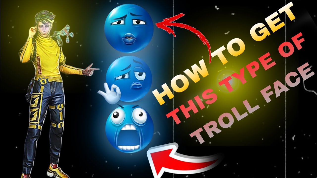 Blue Troll Face || Copyright Free Download || How to Download Troll ...