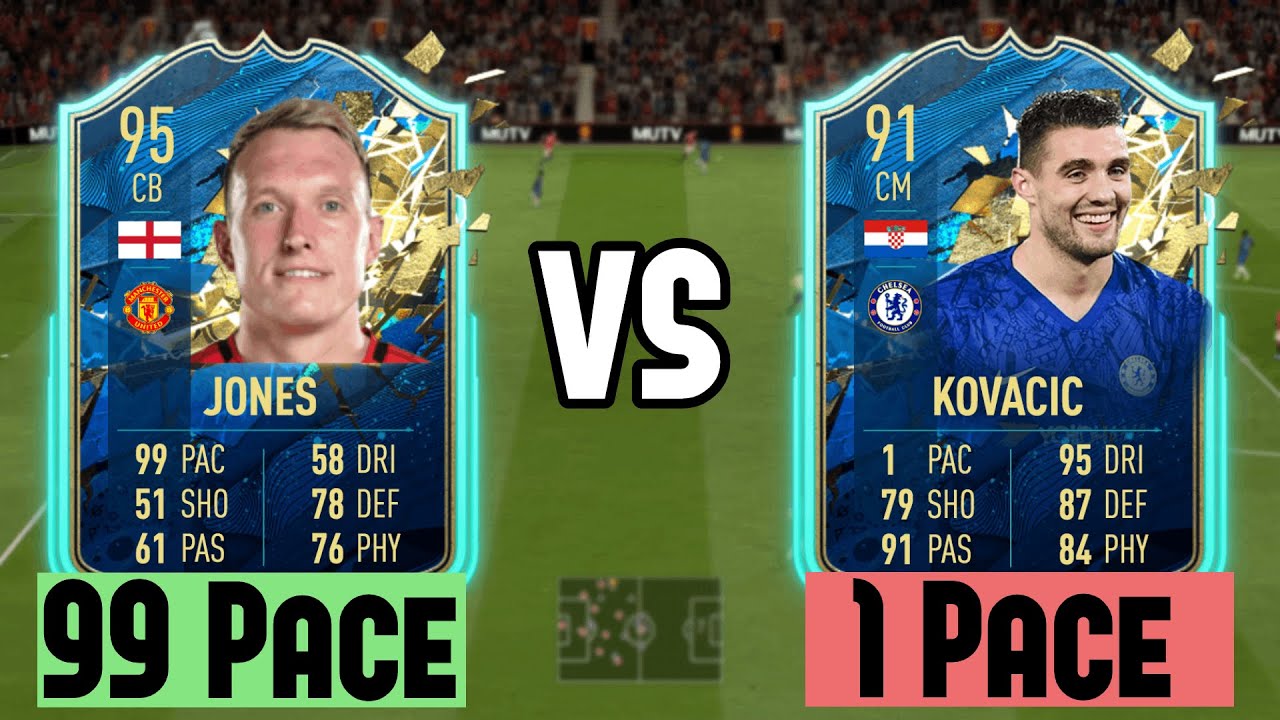99 PACE TEAM vs 1 PACE TEAM on FIFA 20... (FIFA 20 Experiment) - YouTube