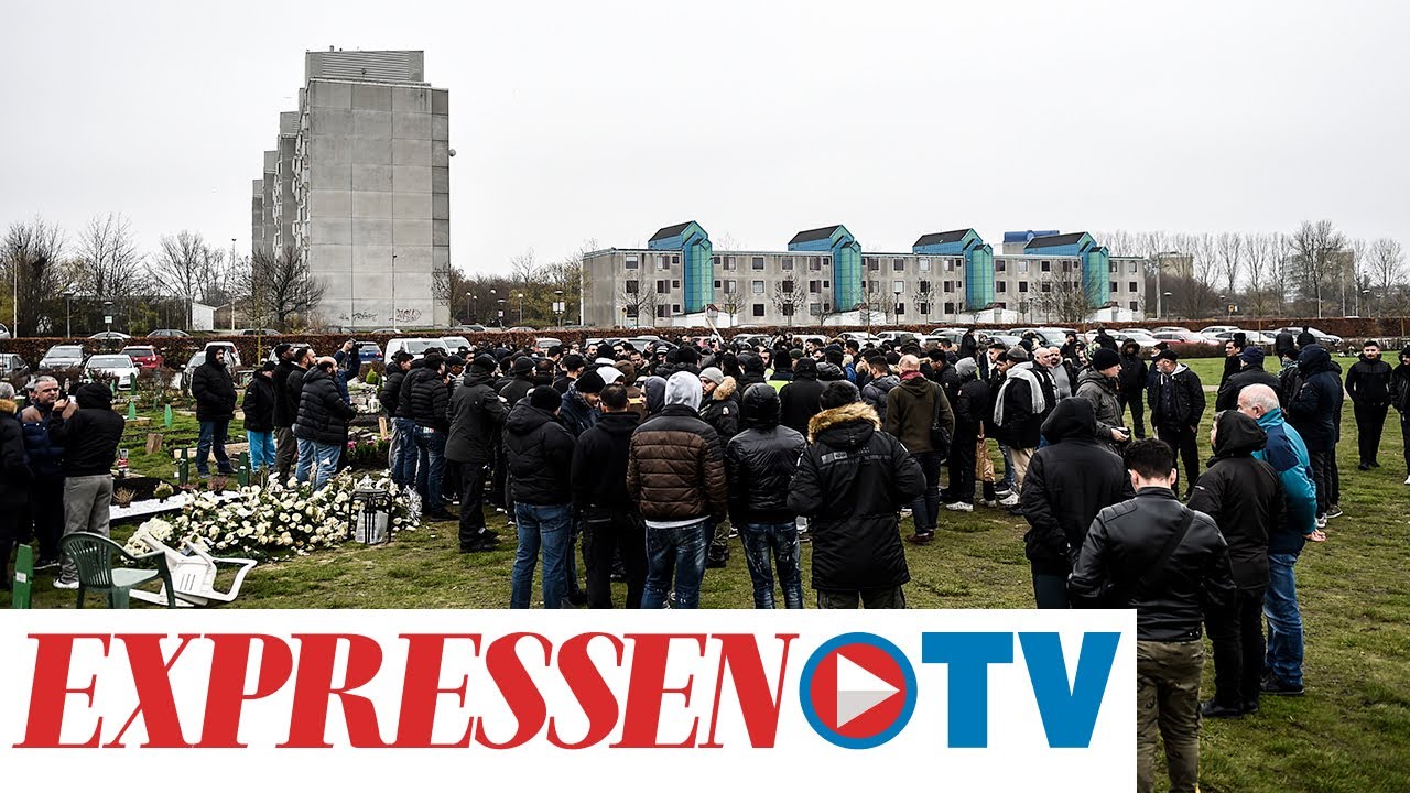 MALMÖ: Här begravs 15-årige Jaffar Ibrahim på Rosengård - YouTube