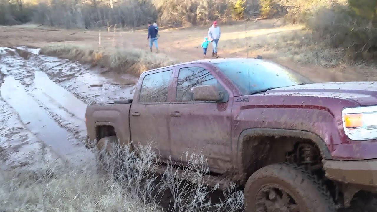 2014 GMC SIERRA Z71 MUDDING & MODS - YouTube