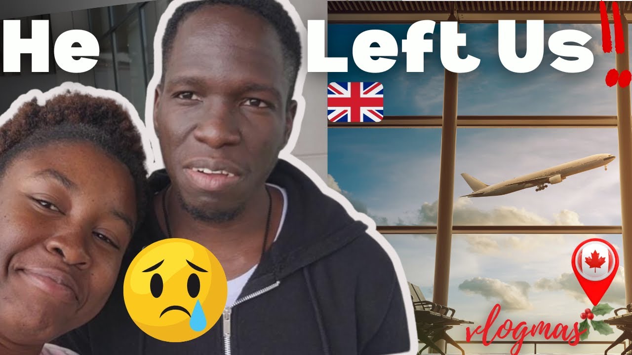 He left us alone in UK🇬🇧 for Canada🇨🇦 | #vlogmas day 16| Crazy Faith ...