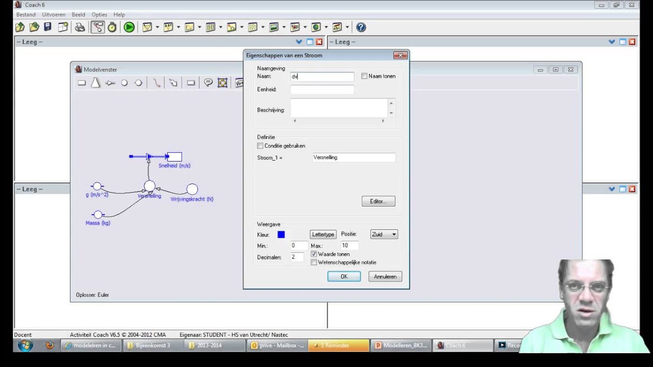 Modelleren in CMA Coach 6 - YouTube