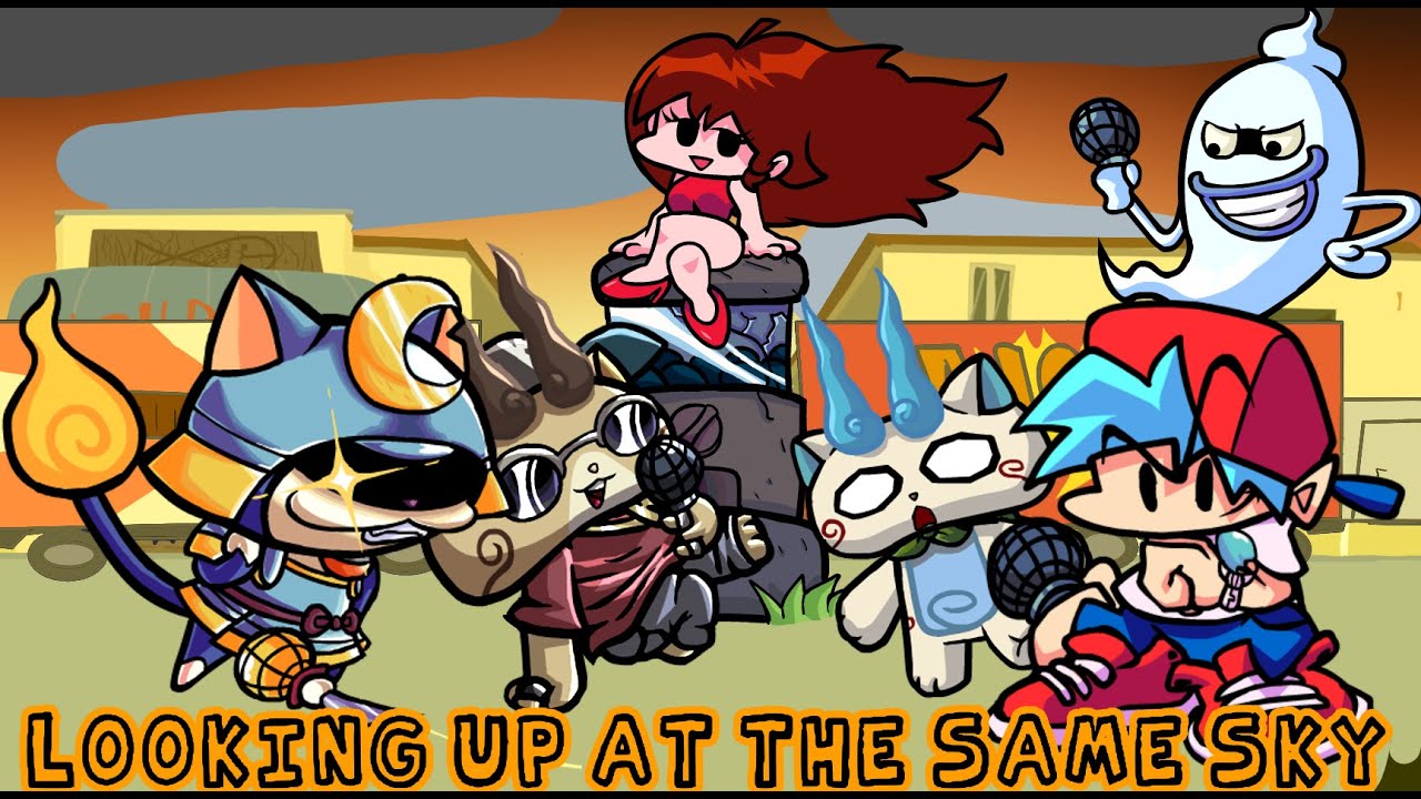 Friday Night Funkin' VS Yokai Mod All Weeks | FNF MODS - YouTube