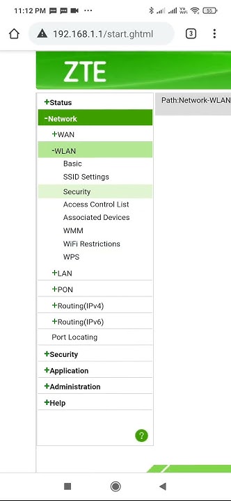 how to change netplus zte modem password - YouTube