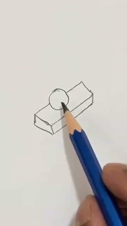 Turn simple shapes into 3D elements #3ddrawing #ytshorts - YouTube