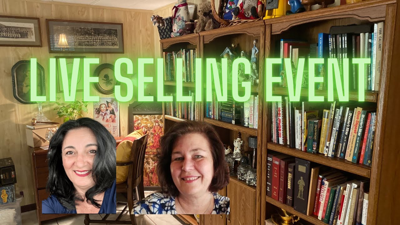 LIVE CHAT AND SELLING EVENT - YouTube