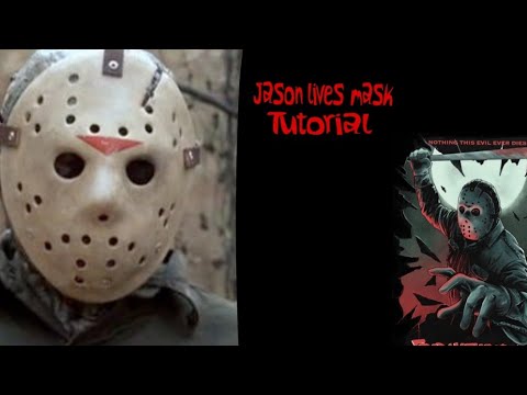 part 6 jason mask tutorial - YouTube