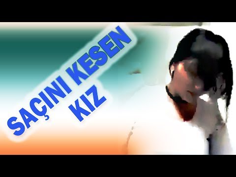 Heyecan Varmı Diyip Saçını Kesen Kız