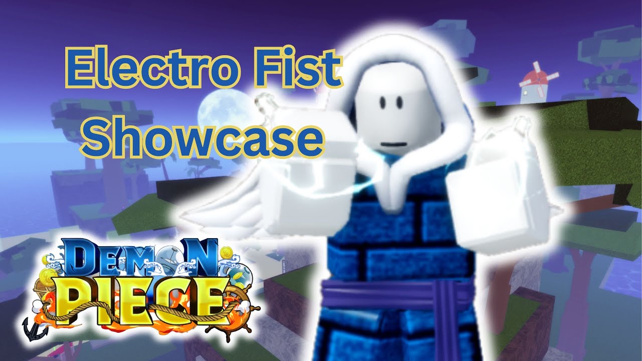 Electro Fist (Fighting Style) Showcase | Roblox Fruit Seas - YouTube