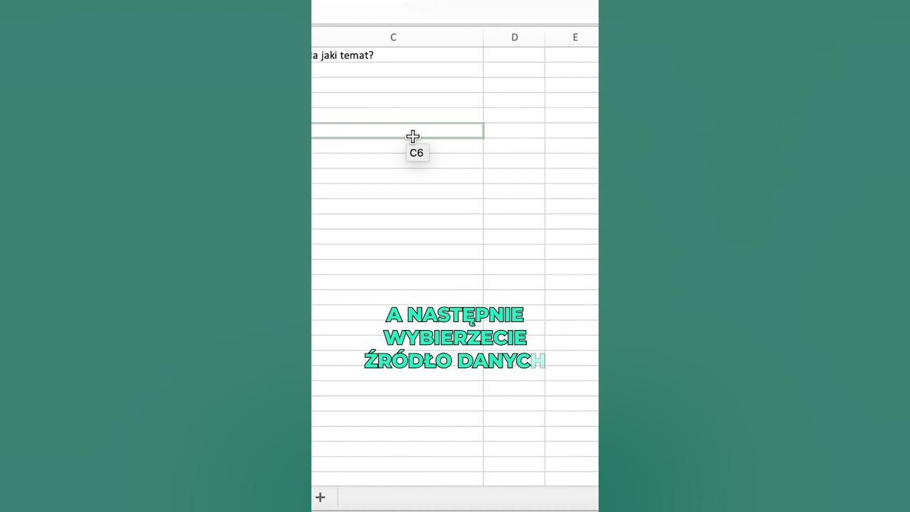 Jak utworzyć listę rozwijaną w Excelu? - YouTube