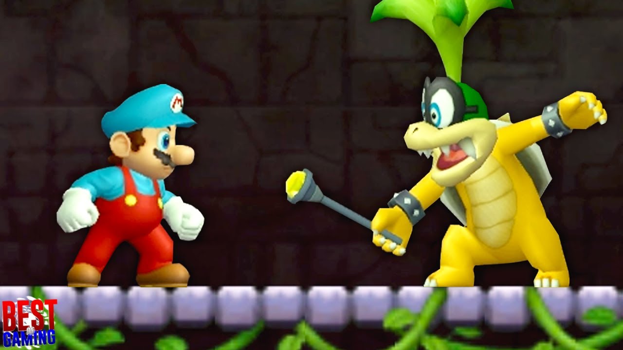 New Super Mario Bros. Wii Walkthrough - World 5 100% Guide (Every Star ...