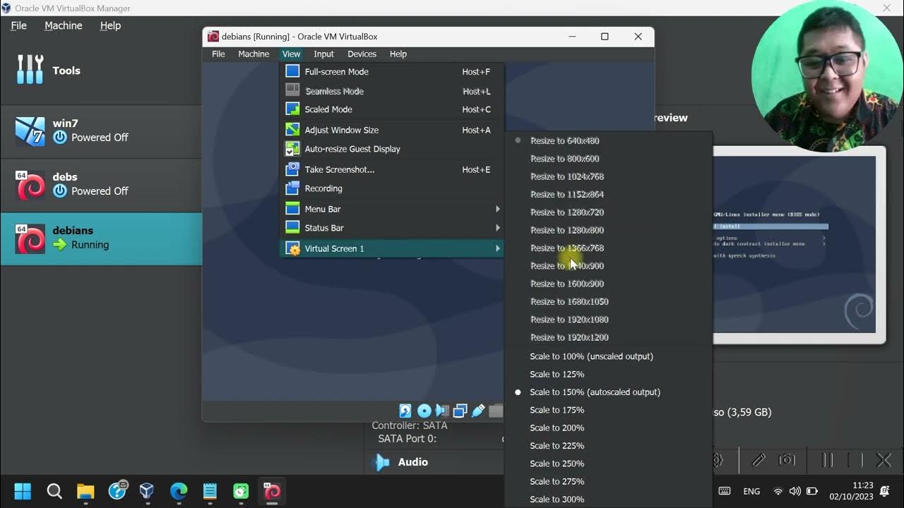 Installasi Debian 10 di VirtualBox - YouTube