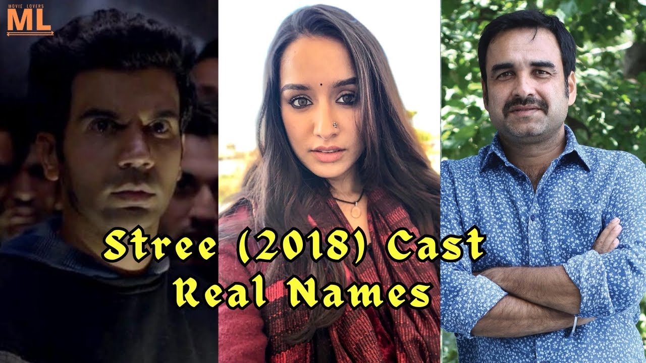 Stree (2018) Cast | Real Name #entertainment #film - YouTube